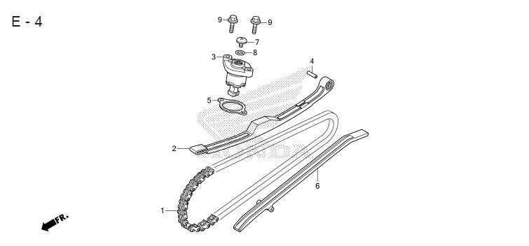 Moto TH - Honda CLICK125i (2015) Parts - TIMING CHAIN / MECHANICS ...