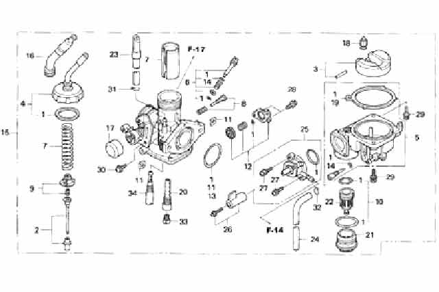 Moto TH - Honda WAVE 100 (2005) Parts - CARBURETOR
