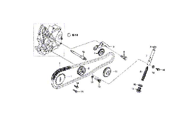 Moto TH - Honda WAVE 100 (2005) Parts - TIMING CHAIN / SET ADJUST THE ...