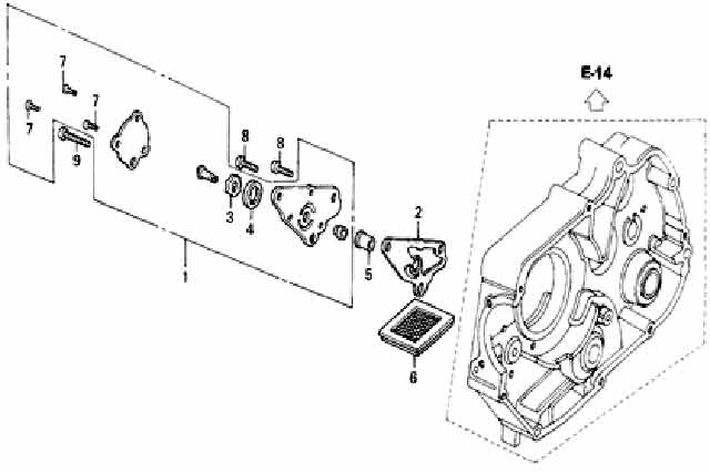Moto TH - Honda WAVE 100Z (2005) Parts - OIL PUMP