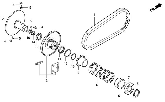 Moto TH - Honda WAVE 110i AT (2010) Parts - SET ALONG THE CONTACT OF ...
